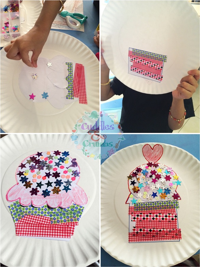 Sweetest Cupcake Craft for Mommy | Cuddles and Crumbs