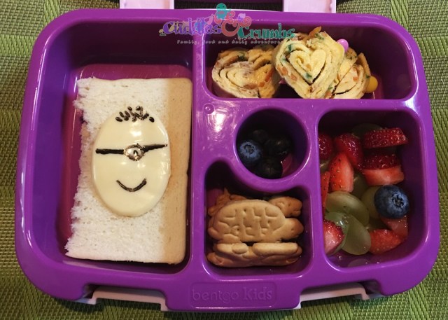 Minions Themed School Bento Lunch Box | Cuddles and Crumbs